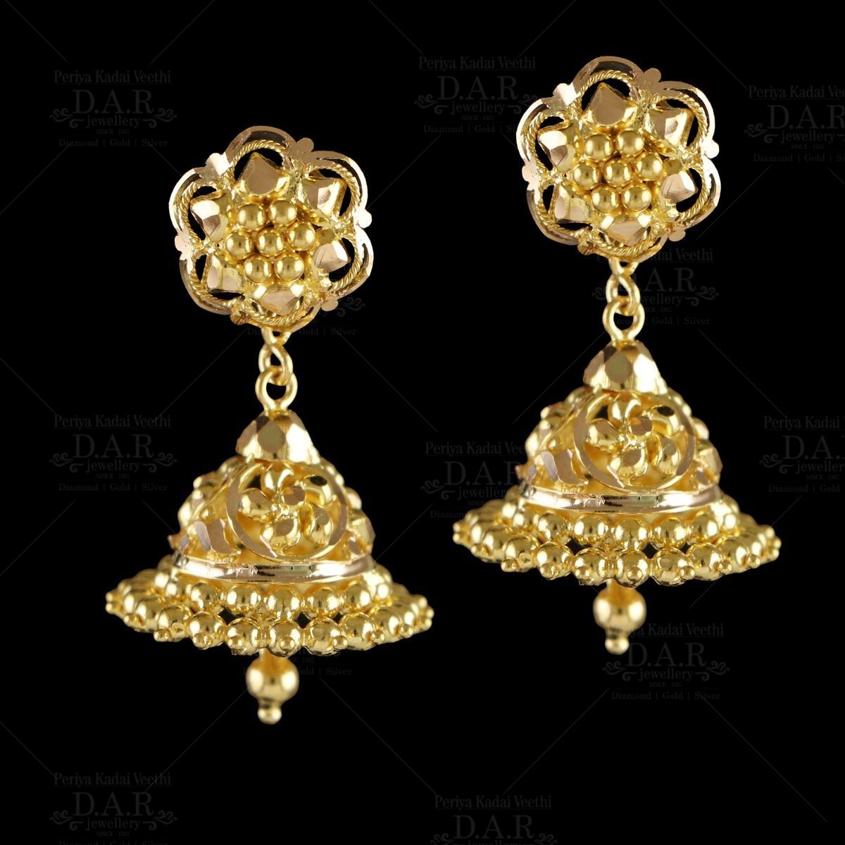 Buy Kasai Jimikki Women s Studs DAR Jewellery s Timeless Sophistication www.darjewellery