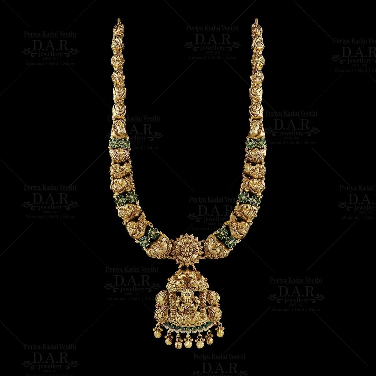 22 KT GOLD ANTIQUE HARAM